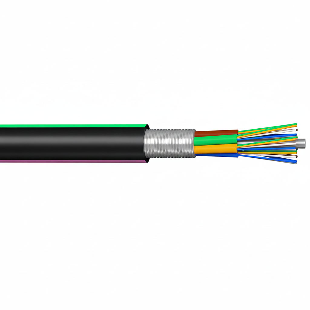 GJFV Mini Bundle Cable: 2-24 Cores Fiber Optic | HONGKAI