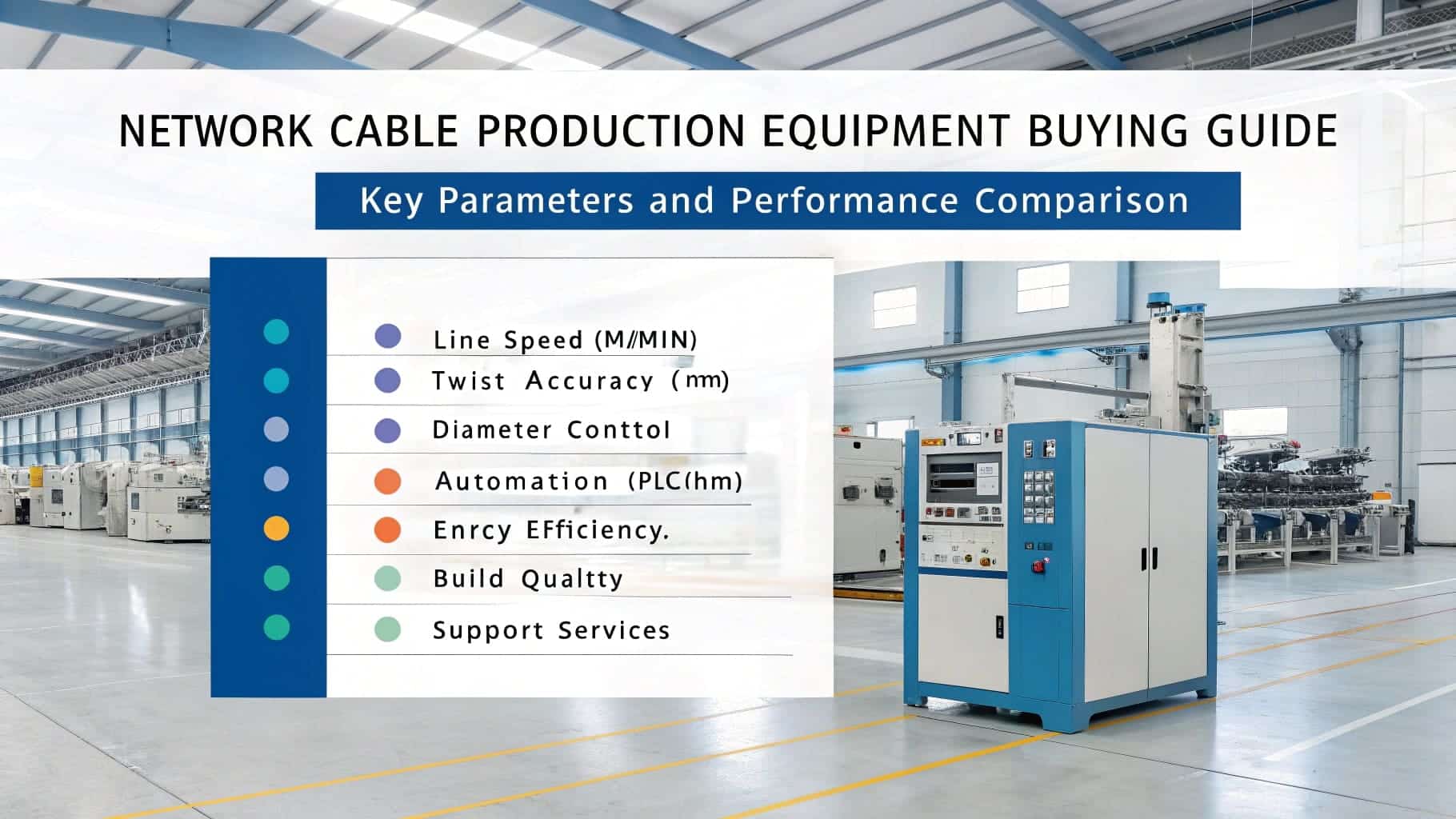 Network Cable Equipment Guide: Key Specs & Comparisons